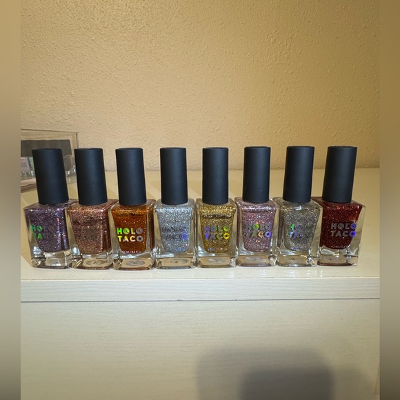 Holo Taco | Makeup | Holo Taco Foil Chunky Polish Bundle | Poshmark
